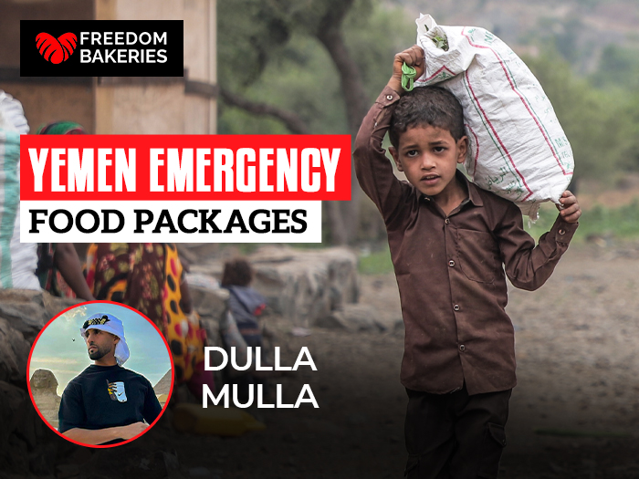 Emergency Food Packages For Yemen! With Dulla Mulla | LaunchGood